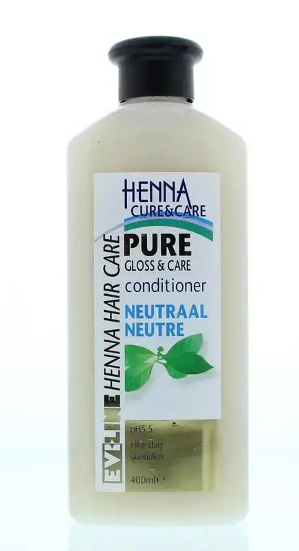 Henna Cure & Care Conditioner pure no parabens neutraal - Trade Med