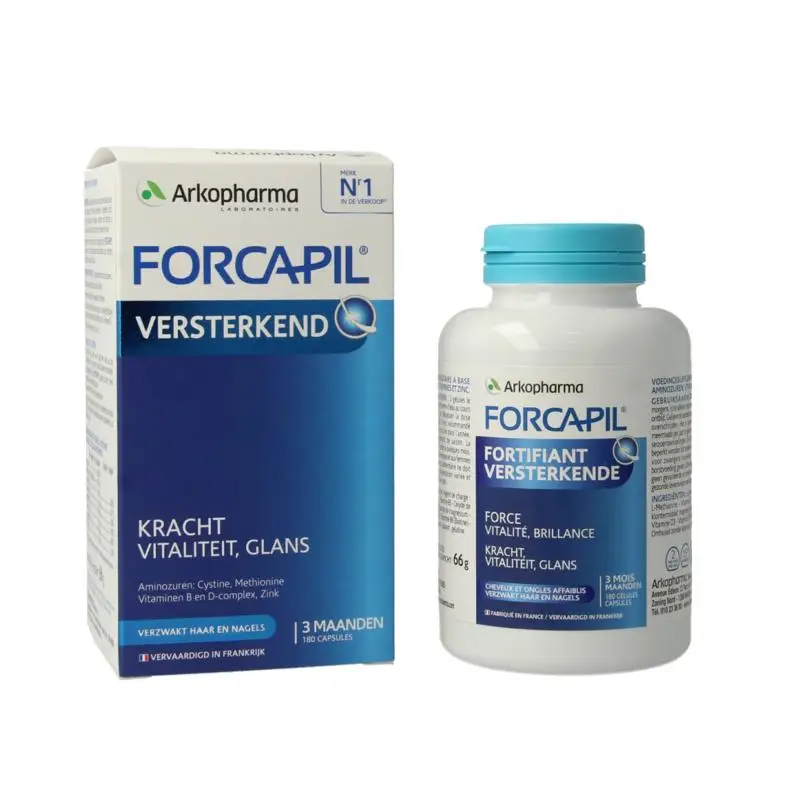 Forcapil Versterkende capsules voor haar en nagels - Trade Med